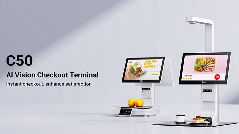 AI-powered smart cash register designed for fresh produce retail