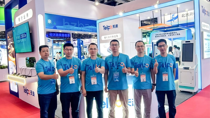 Telpo showcases at the China International Financial Exhibition 2024