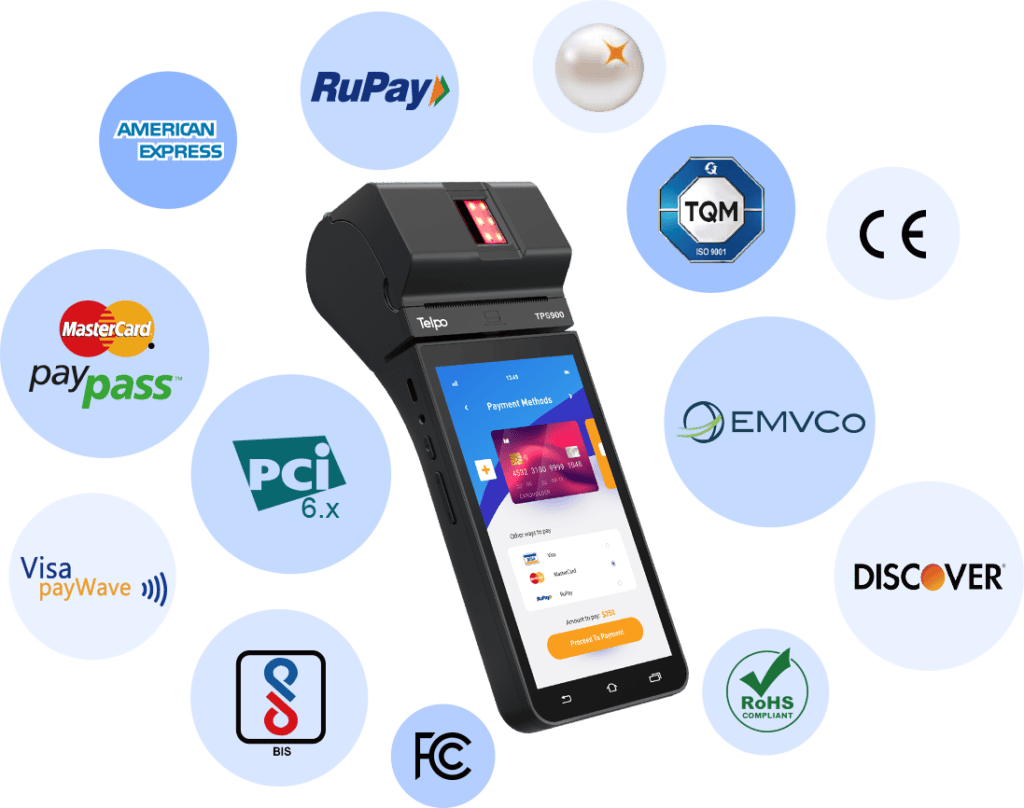 Point of Sale Cashier Smart POS Terminal | Telpo