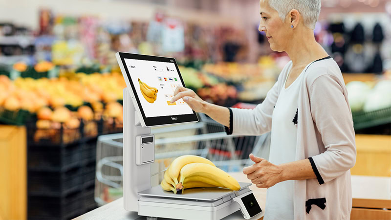 Smart Canteen POS System with Weighing Scale Solutions